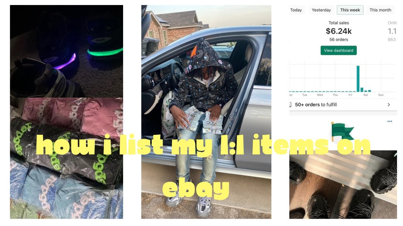 Dropping my 1:1 Vendor links and Listing rep items on ebay | 2025 - YouTube