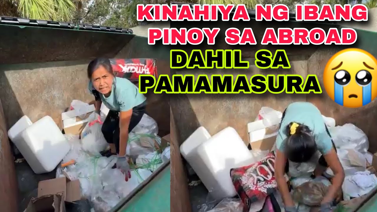 Dumpster diving Kinahiya ng ibang pinoy sa abroad dahil sa pamamasura ...