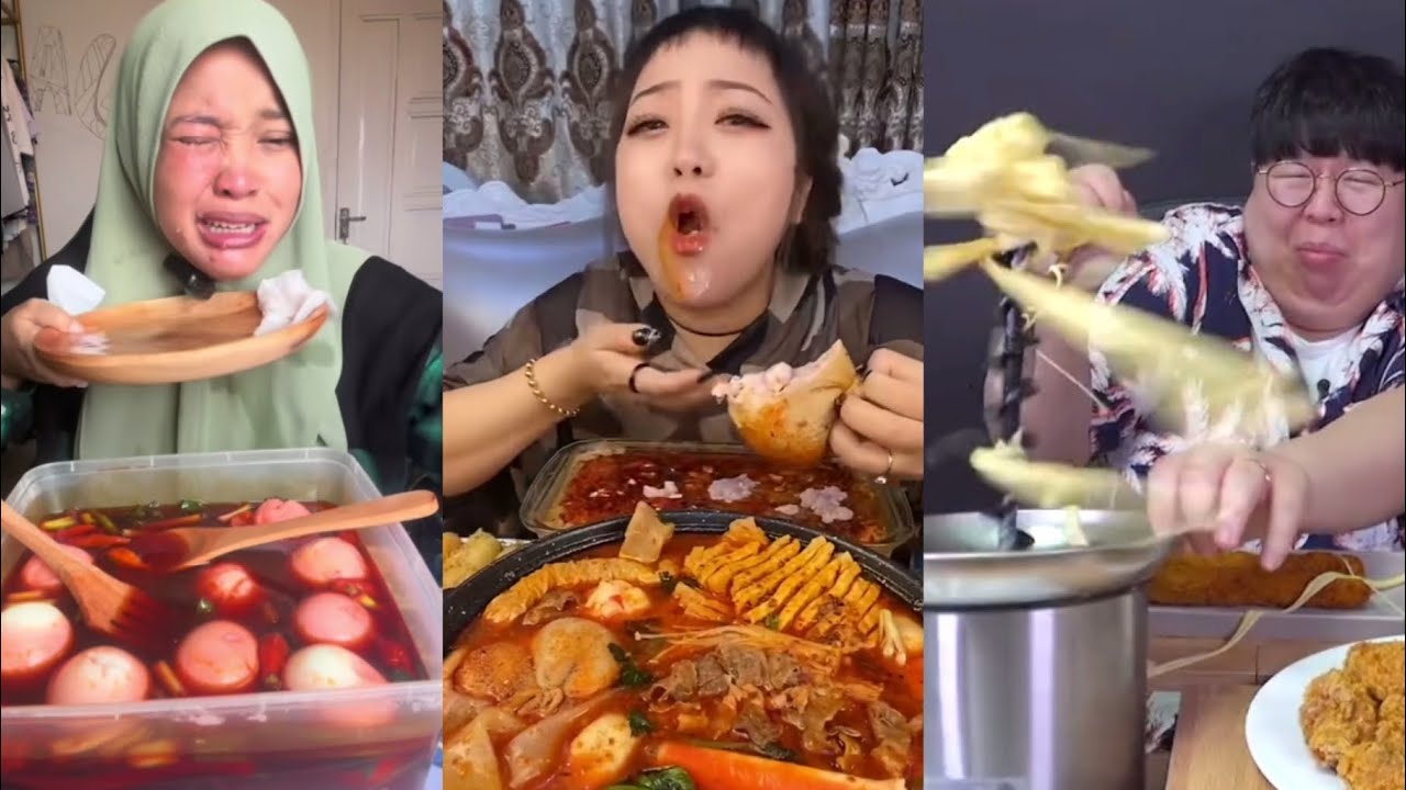 The Funniest Mukbang Fails Of All time - Mukbang compilation - YouTube