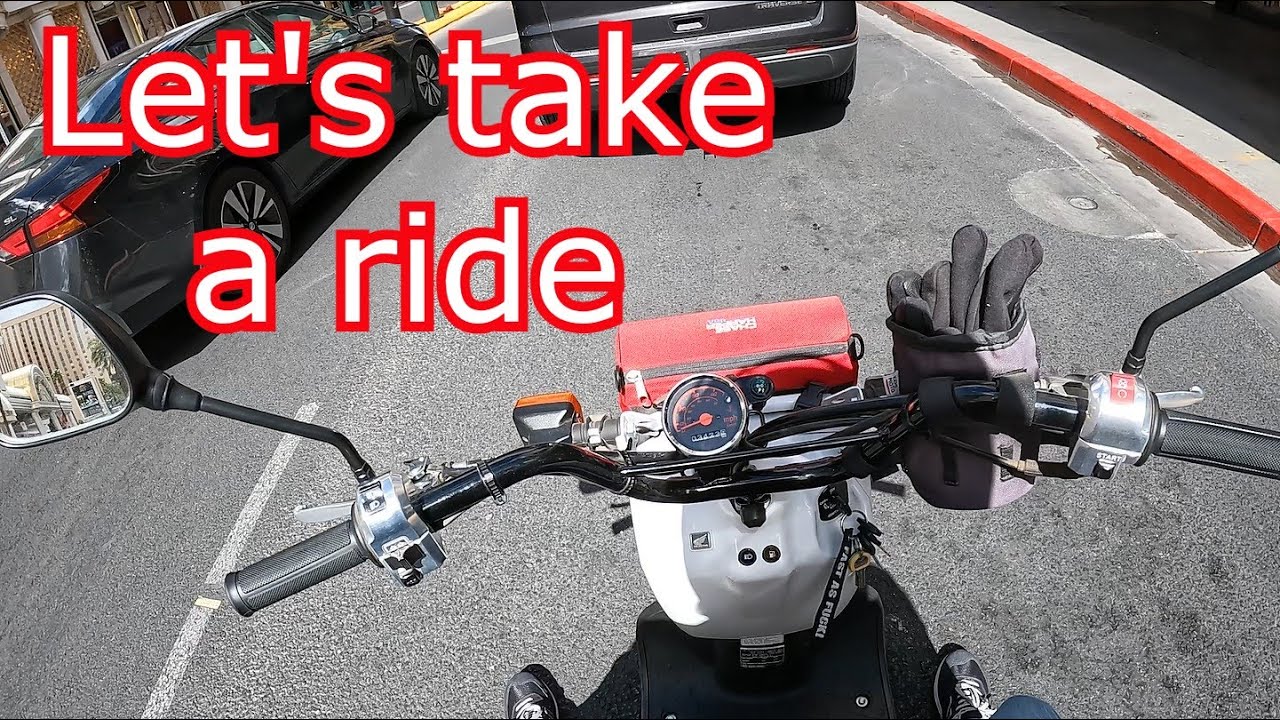 It's been a while since we've been out on the Honda Ruckus so let's go ...