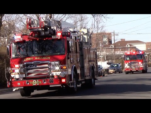 Long Branch Fire Department Truck 25-91 Engine 25-74 25-66 And Fire ...