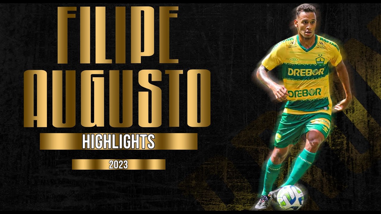 FILIPE AUGUSTO - DEFENSIVE MIDFIELDER - CUIABÁ-MT - 2023 - YouTube