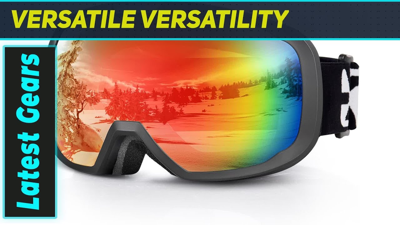 EXP VISION Ski Goggles: The Ultimate Winter Companion - YouTube