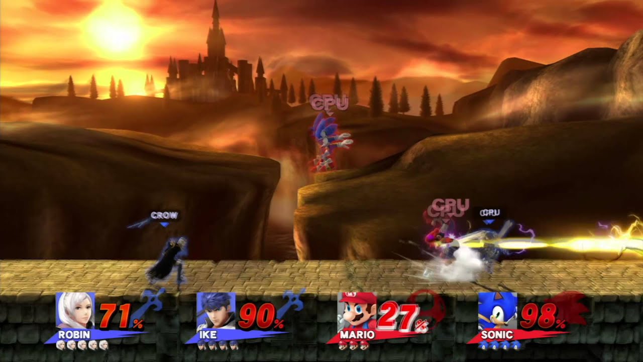 Super Smash Brothers Map Playthrough - Bridge of Eldin - YouTube