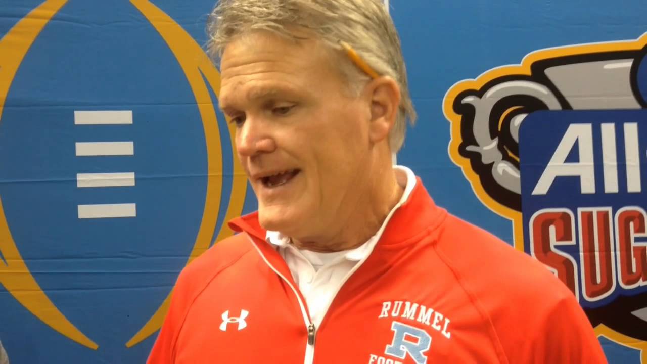 Jay Roth discusses Rummel's Championship matchup - YouTube