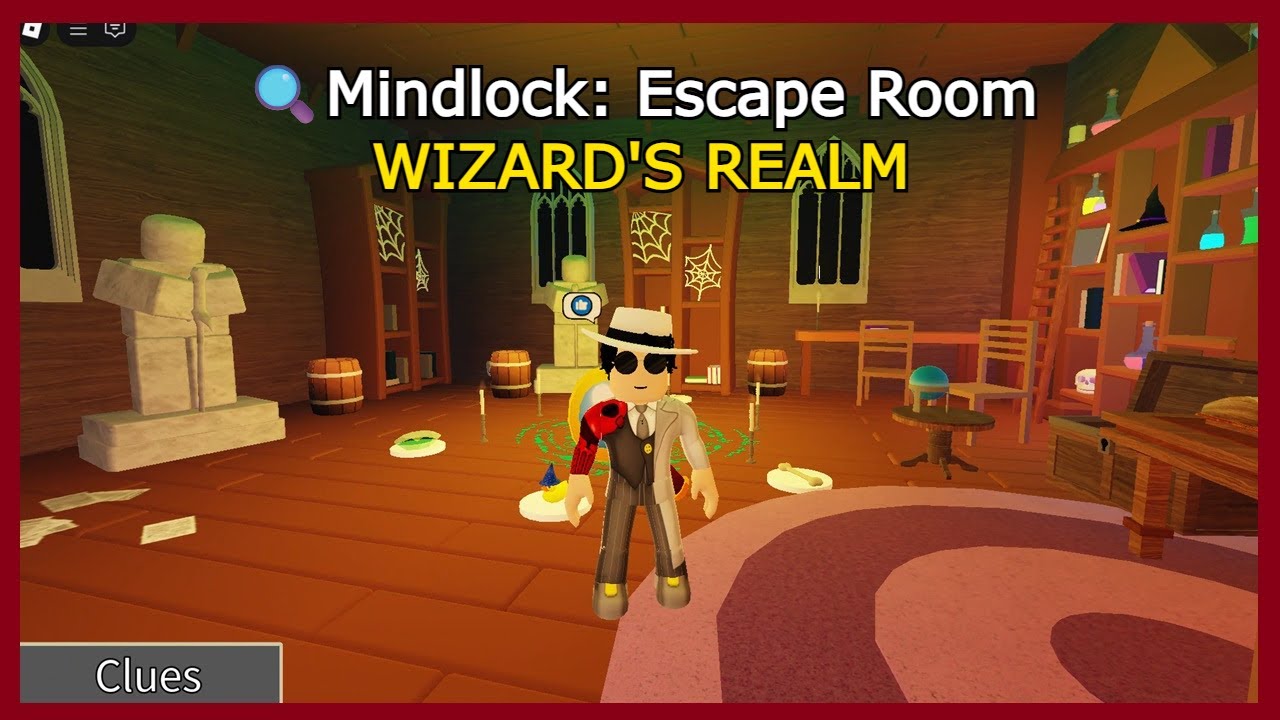 Mindlock: Escape Room WIZARD'S REALM Walkthrough (Roblox) - YouTube
