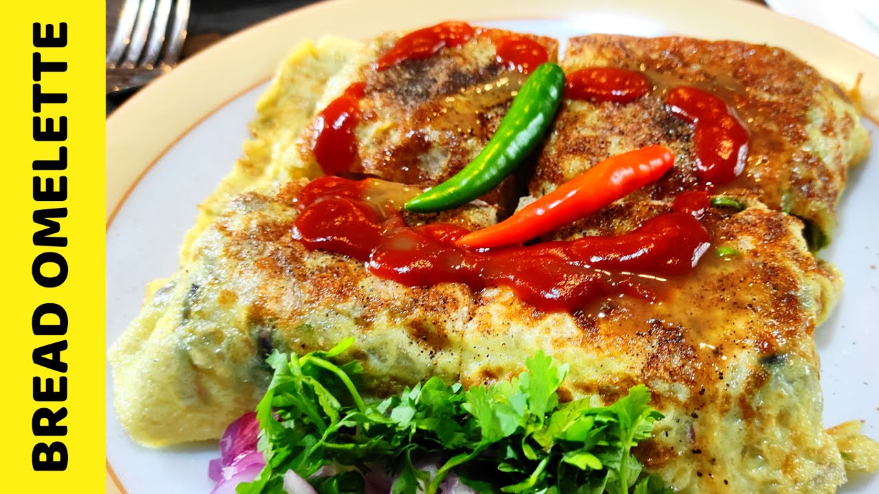 Bread Omelette Recipe | Yummy Homemade Bread Omelette | Street Food Style Easy Bread Omelette ...
