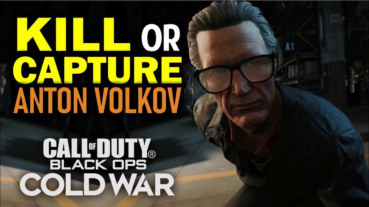 Kill or Capture Anton Volkov | Brick in the Wall | Call of Duty Cold War - YouTube