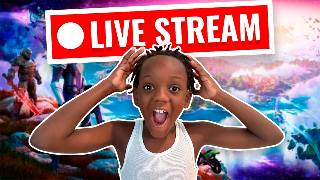 Super Siah's First Live On Fortnite - YouTube