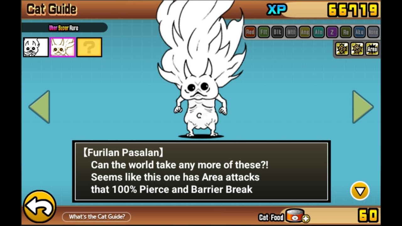 Uber Super Rare "Furilan Pasalan": The Battle Cats - YouTube