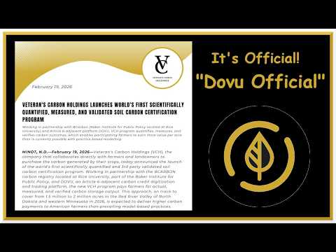 Dovu: It's Official, Digital Carbon Credit Adoption is Here