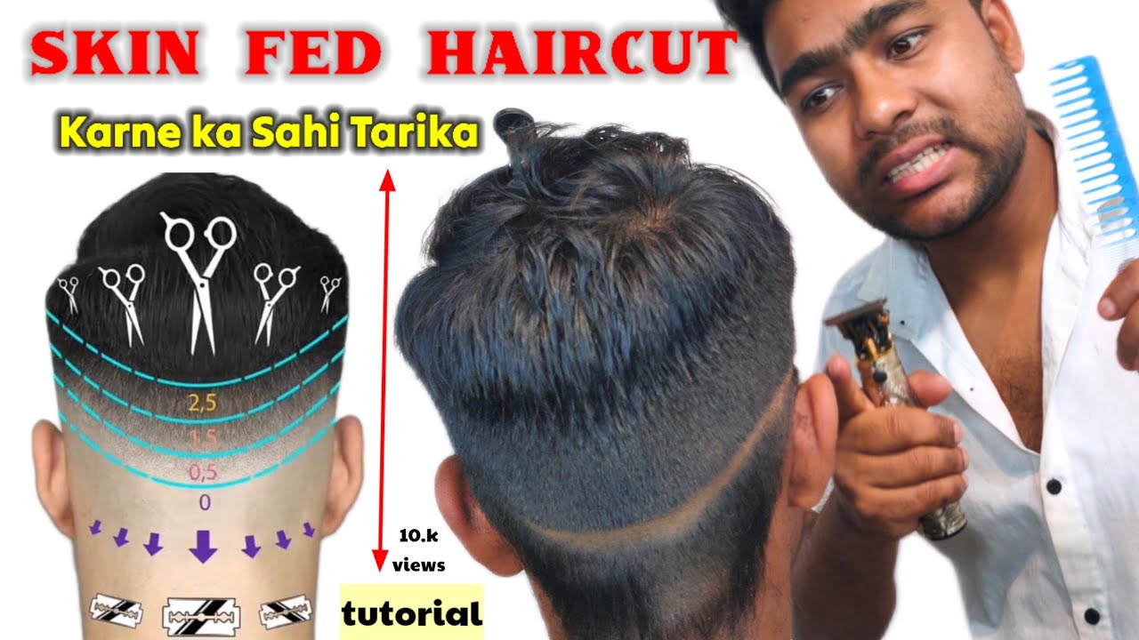 New skin fade haircut high fade hair cutting full tutorial video 2024 ...