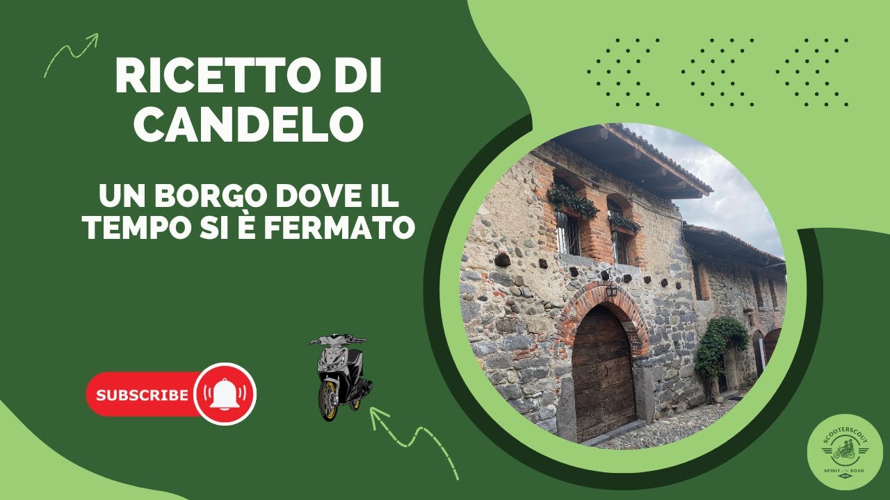 Ricetto di Candelo, un borgo dove il tempo si è fermato. - YouTube