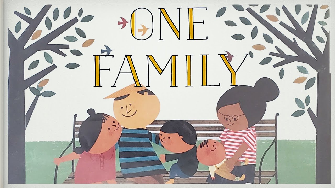 One family - a read out loud story book - YouTube