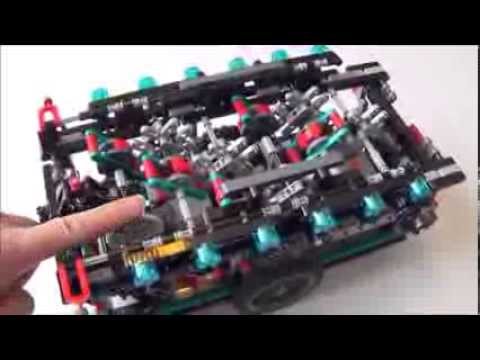Pen-Dragon: Lego Fractal-Drawing Machine - YouTube