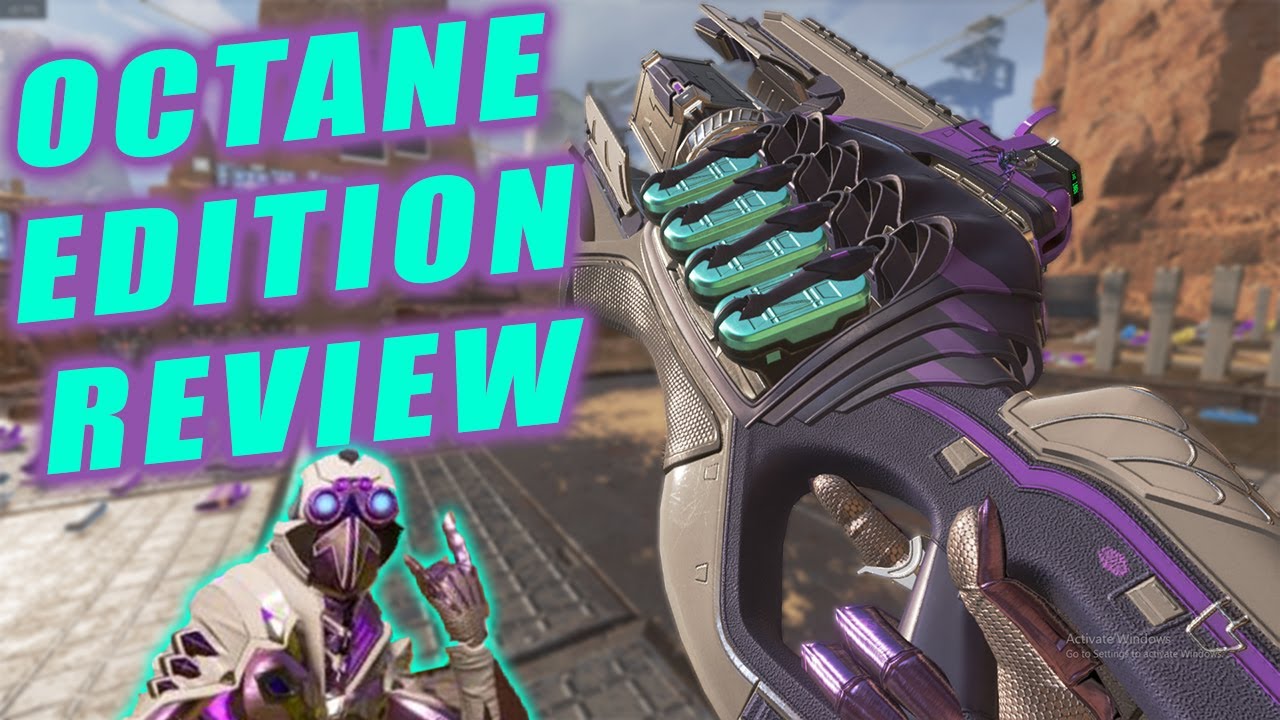 Full Apex Legends Octane Edition Review + 3rd Person View - YouTube