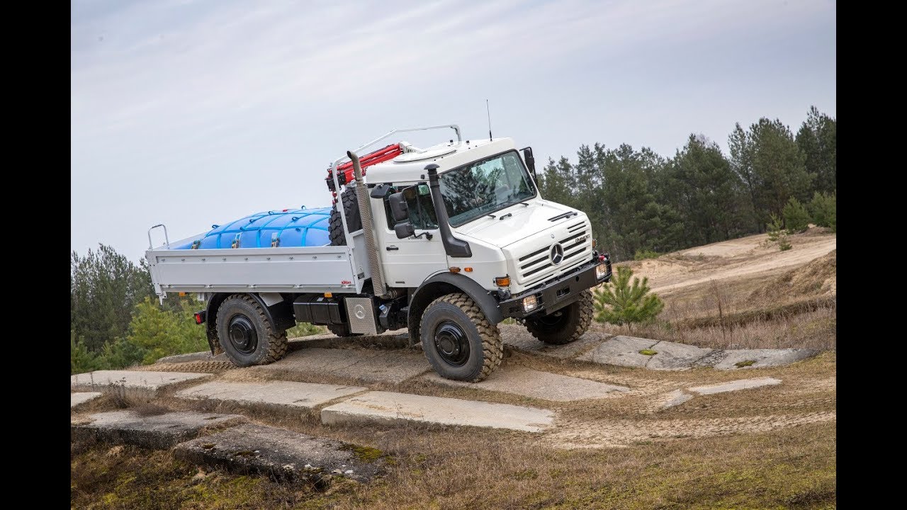 Mobile Wasseraufbereitung mit dem Unimog | Mobile water purification ...