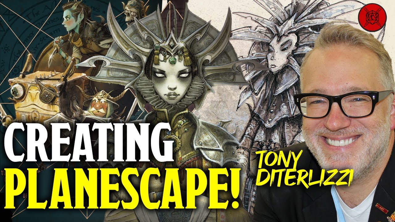 INSIDE The ART And ORIGINS of PLANESCAPE! With Legendary D&D Artist ...