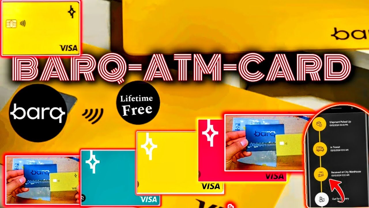 Barq ATM Card | Barq physical ATM card | Barq digital wallet - YouTube