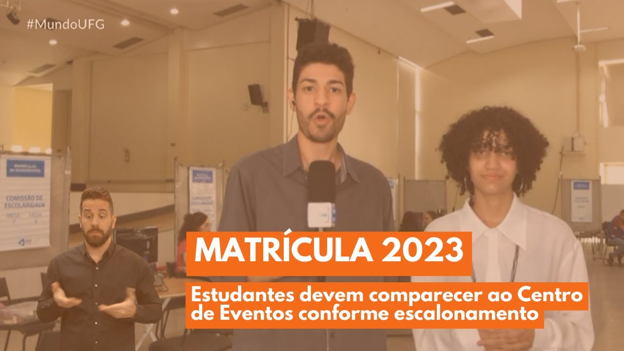 Estudantes realizam matrícula na UFG | MUNDO UFG - YouTube