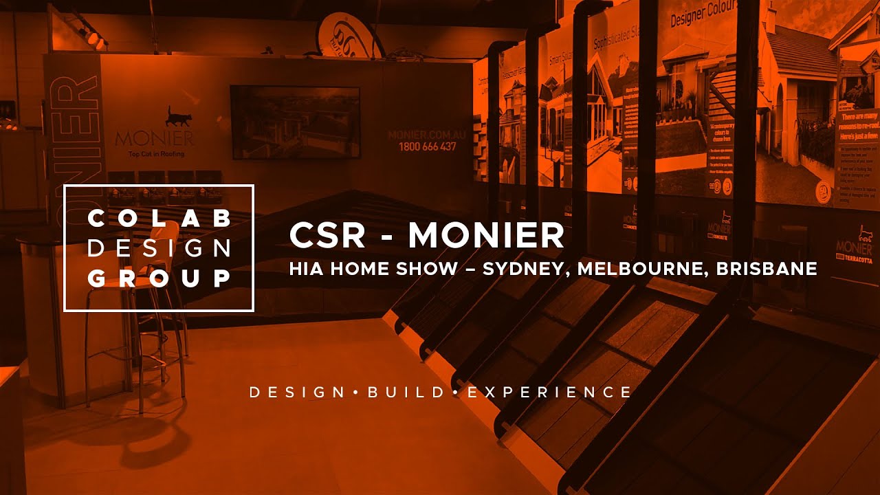 CSR - MONIER - HIA Home Show – Sydney, Melbourne, Brisbane - YouTube