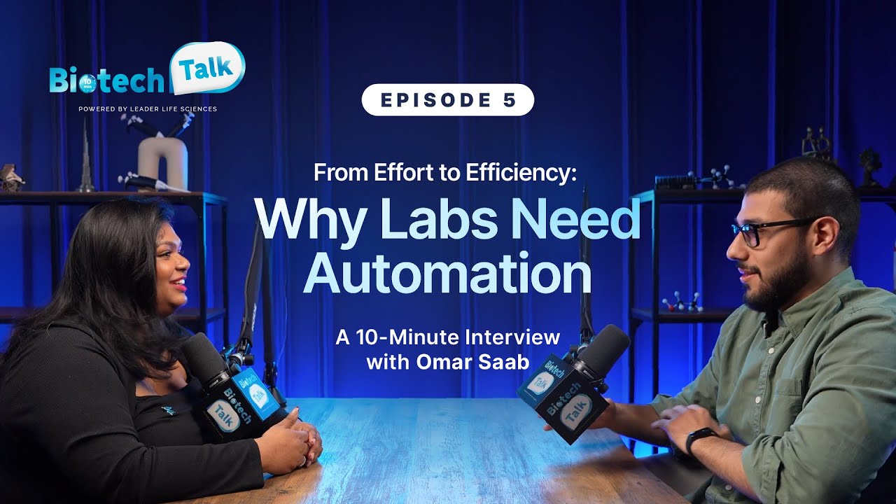 BIOTECH TALK | S1E5 | From Effort to Efficiency: Why Labs Need Automation - YouTube