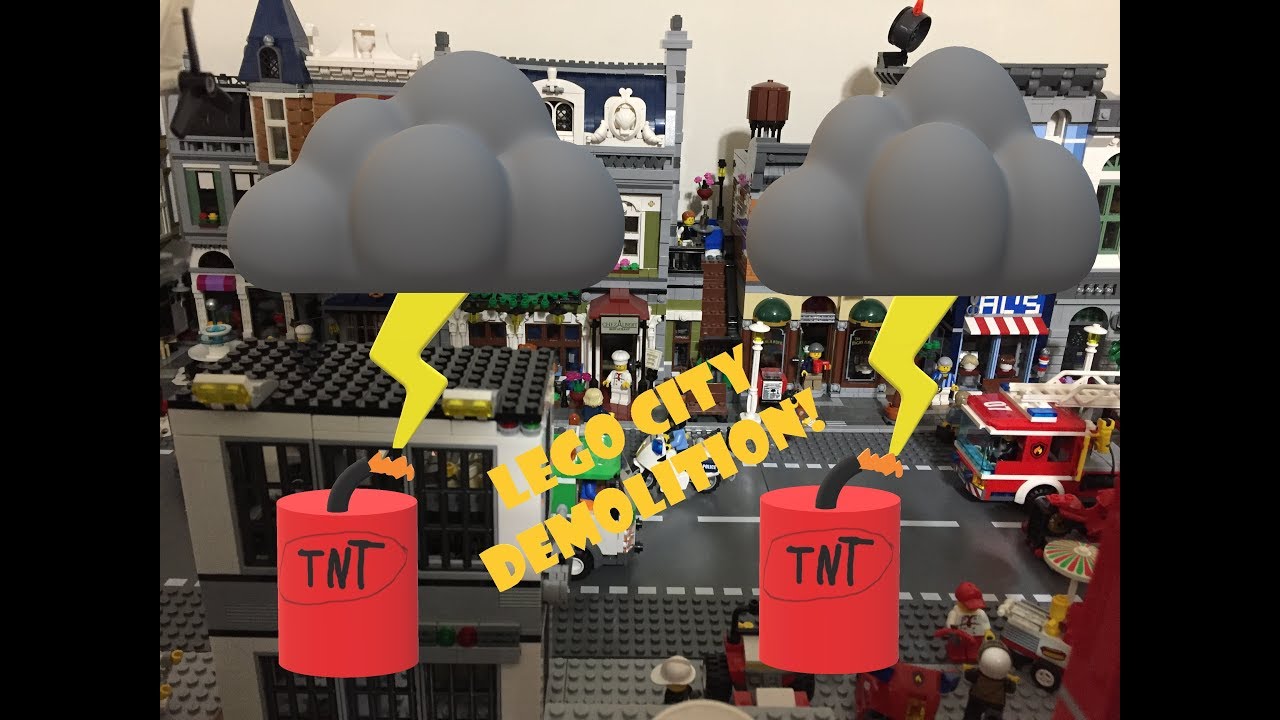 Complete Lego City Demolition and Rebuild- Phase 1! - YouTube
