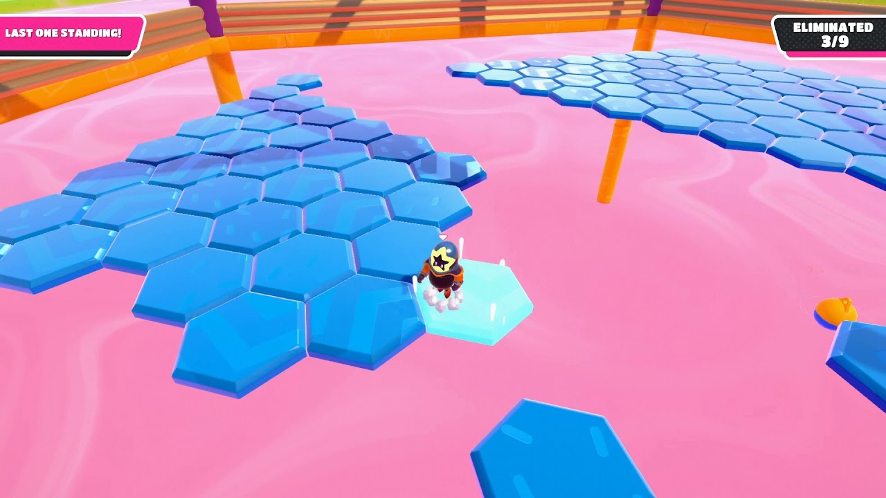 Fall Guys - Hex-A-Gone Highlight: WIN 270! SECOND to hit the bottom ...