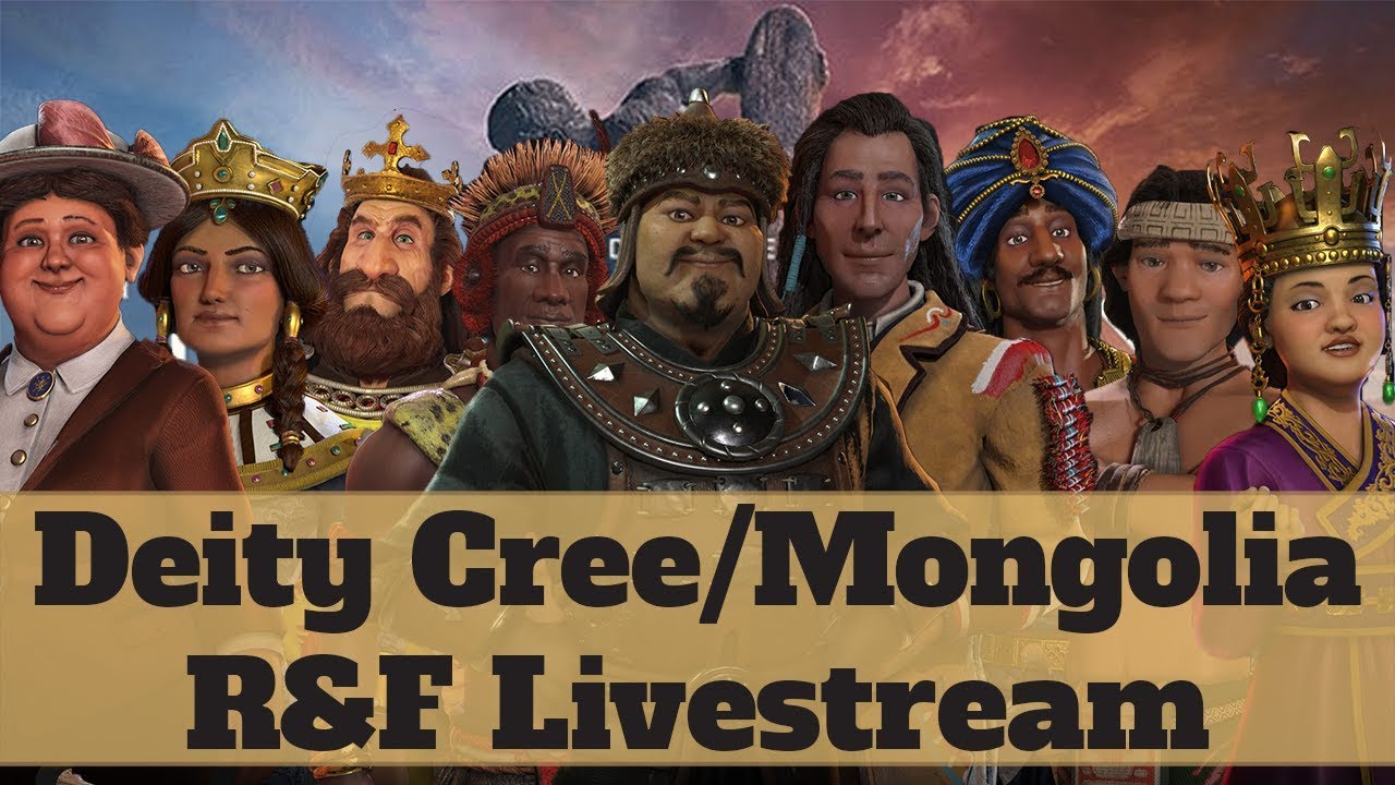 Deity Mongolia Livestream - Civilization 6 Rise and Fall - YouTube