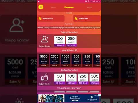 İnstagram kredi ile 50 beğeni gelme