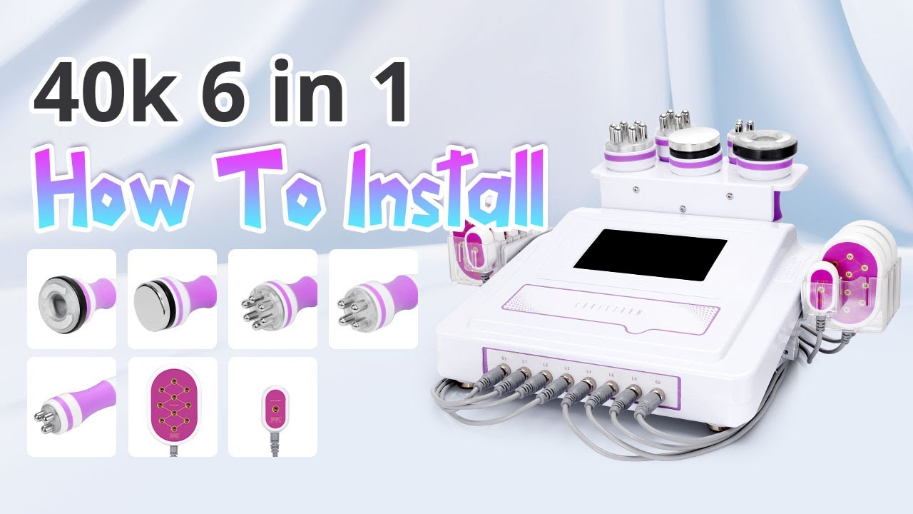 6In1 Cavitation 40K Weight Loss Machine#bodycontouring#skinfirming#40k# ...