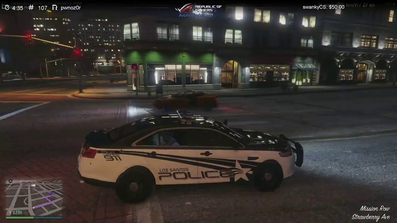 Avon | GTA V RP #40 - A Date With Officer Langley (1/2) - YouTube