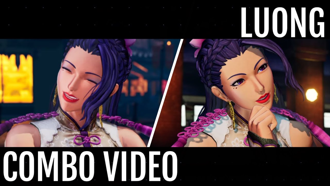 Kof XV || Luong || (Basic) Combo Video - YouTube