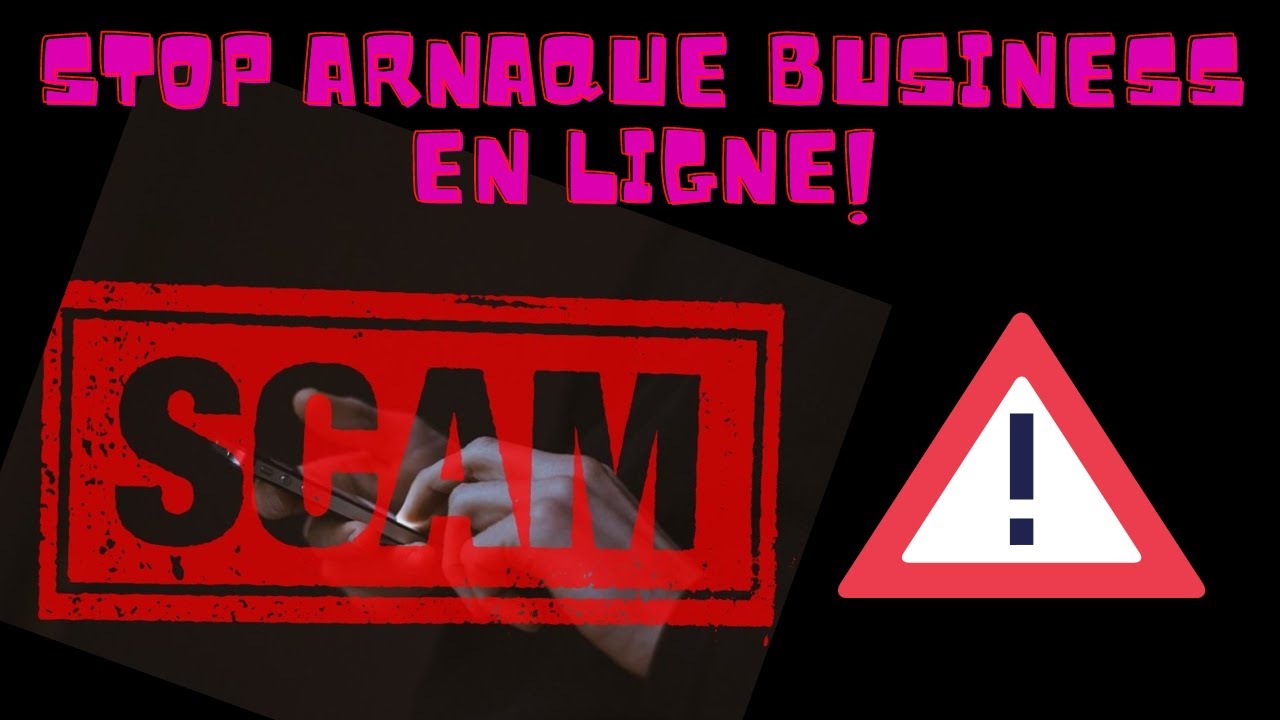 Comment eviter de se faire arnaquer - l'arnaque des business en ligne ...