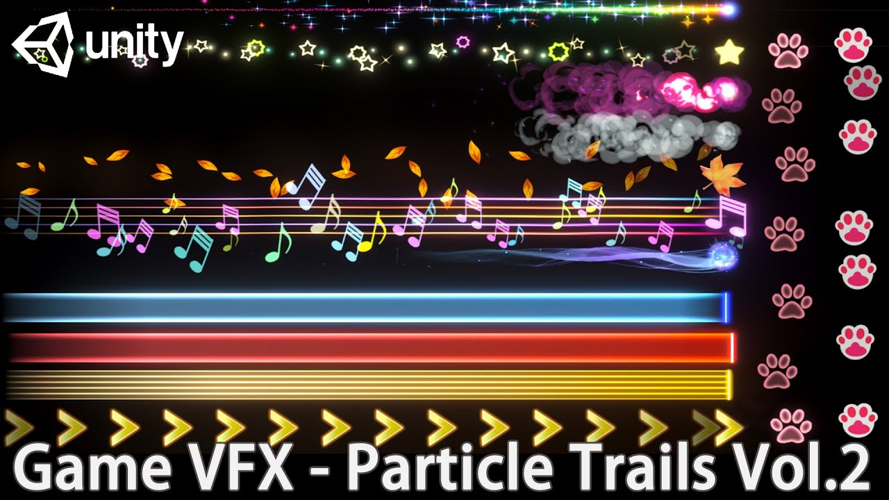 Unity Game VFX - Particle Trails Collection Vol.2(Tutorial) - YouTube