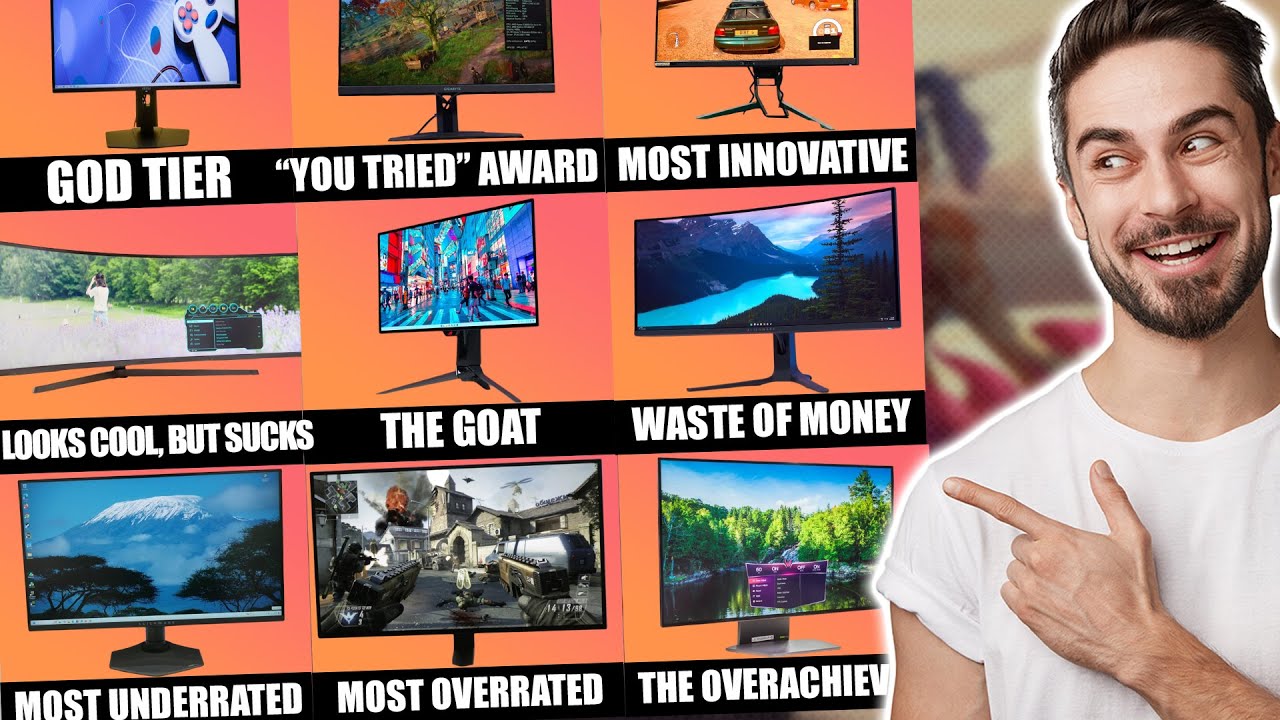 BEST Gaming Monitor Awards 2025 - For FPS, MMO & More! - YouTube