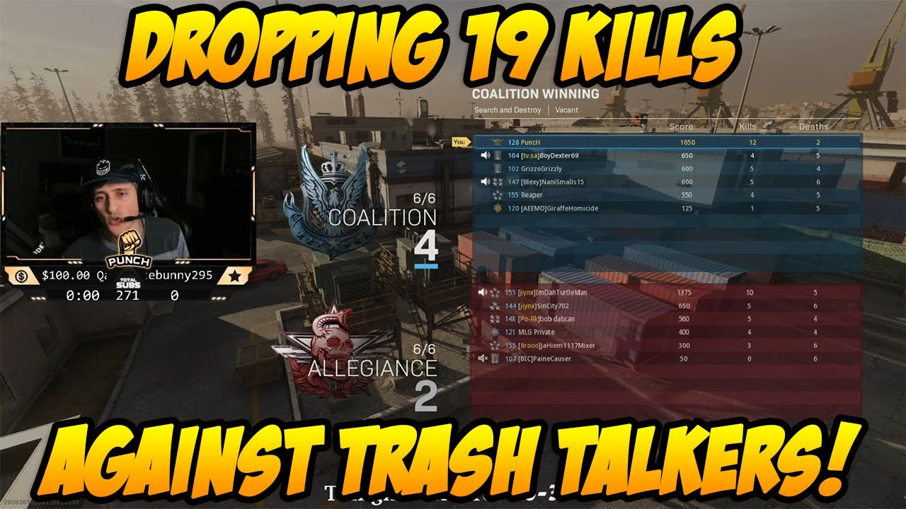 Dropping 19 Kills Against Trash Talker in SnD! (19 Kills) - YouTube