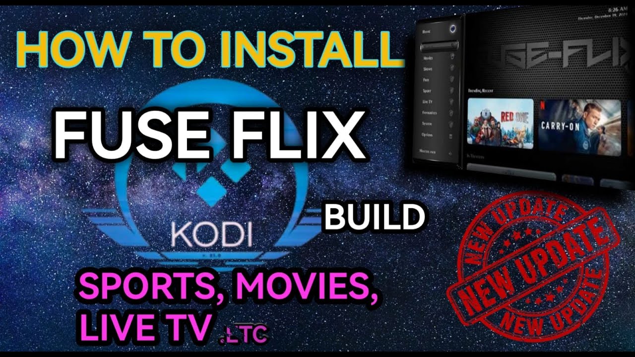 How to Install Fuse Flix Kodi Build on Firestick/Android & Watch your ...