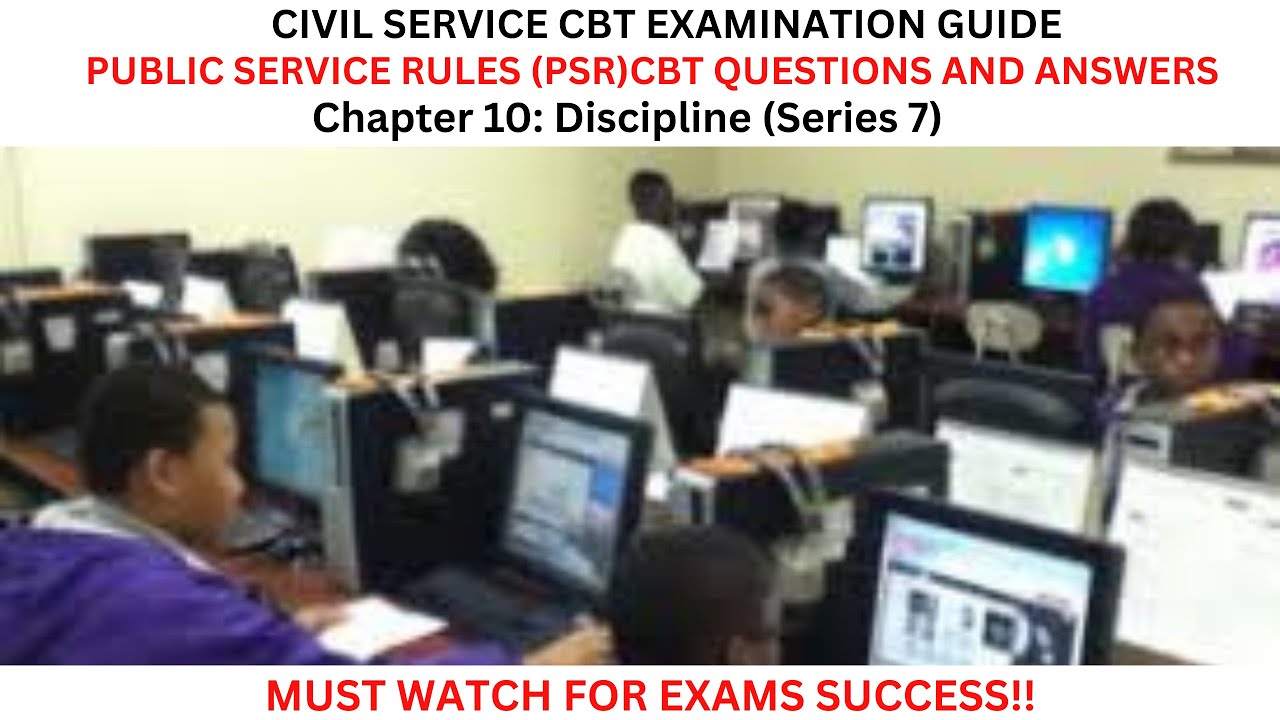 Civil Service Promotion COMPRO and Recruitment Exams | PSR CBT Exam ...