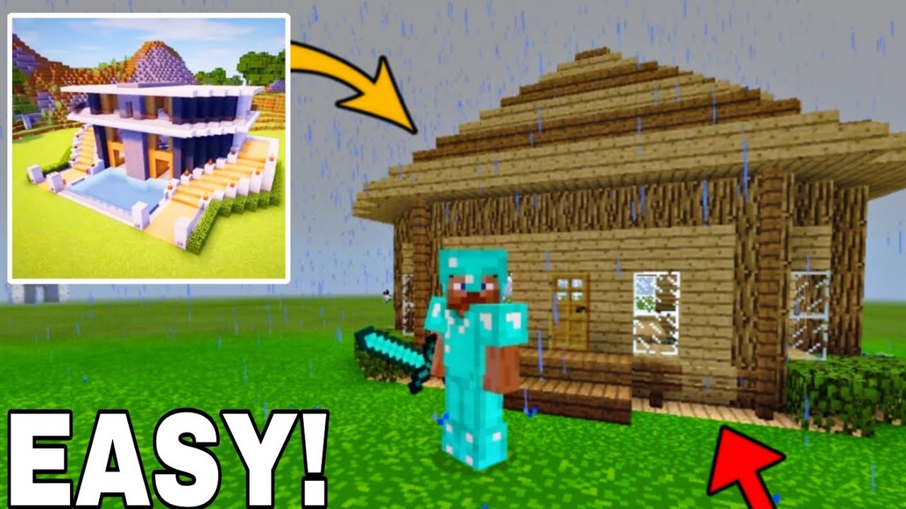 How To Make Beautiful House In Craft World Game | Easy Tutorial - 2024 ...
