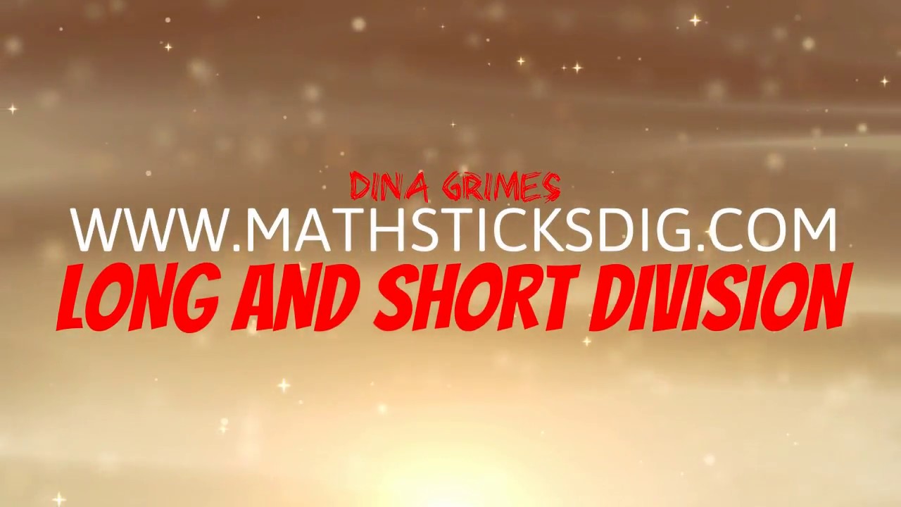 The Difference Between Long And Short Division YouTube The Difference Between Long And Short Division YouTube