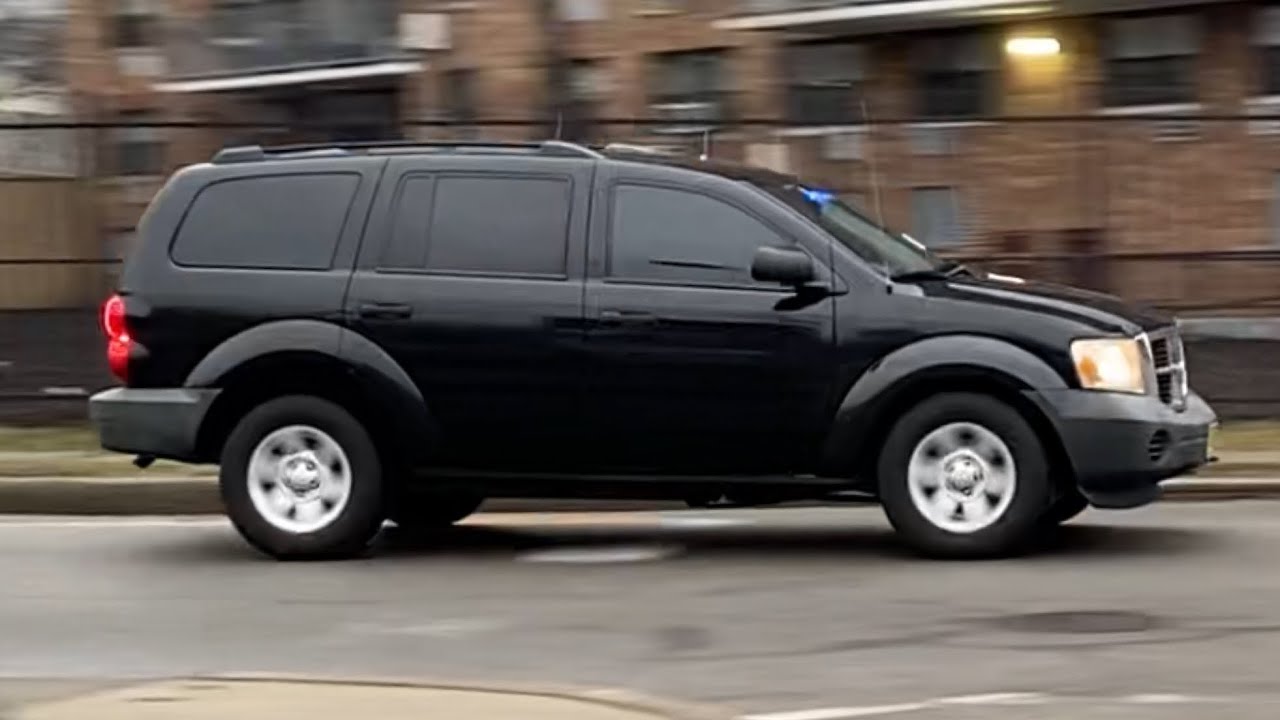 Unmarked Paterson Police Durango Responding Urgently Code 3 On West ...