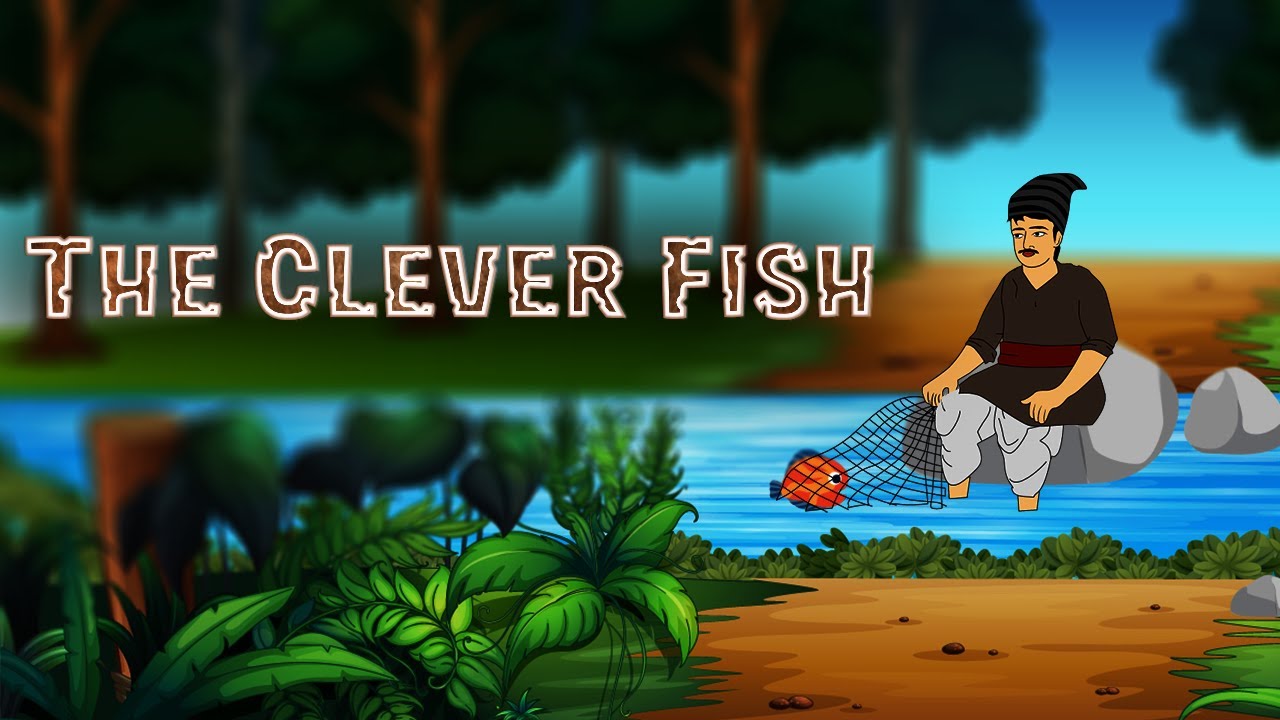 The Clever Fish | English Cartoon Story | Moral Story | Comic Cave ...