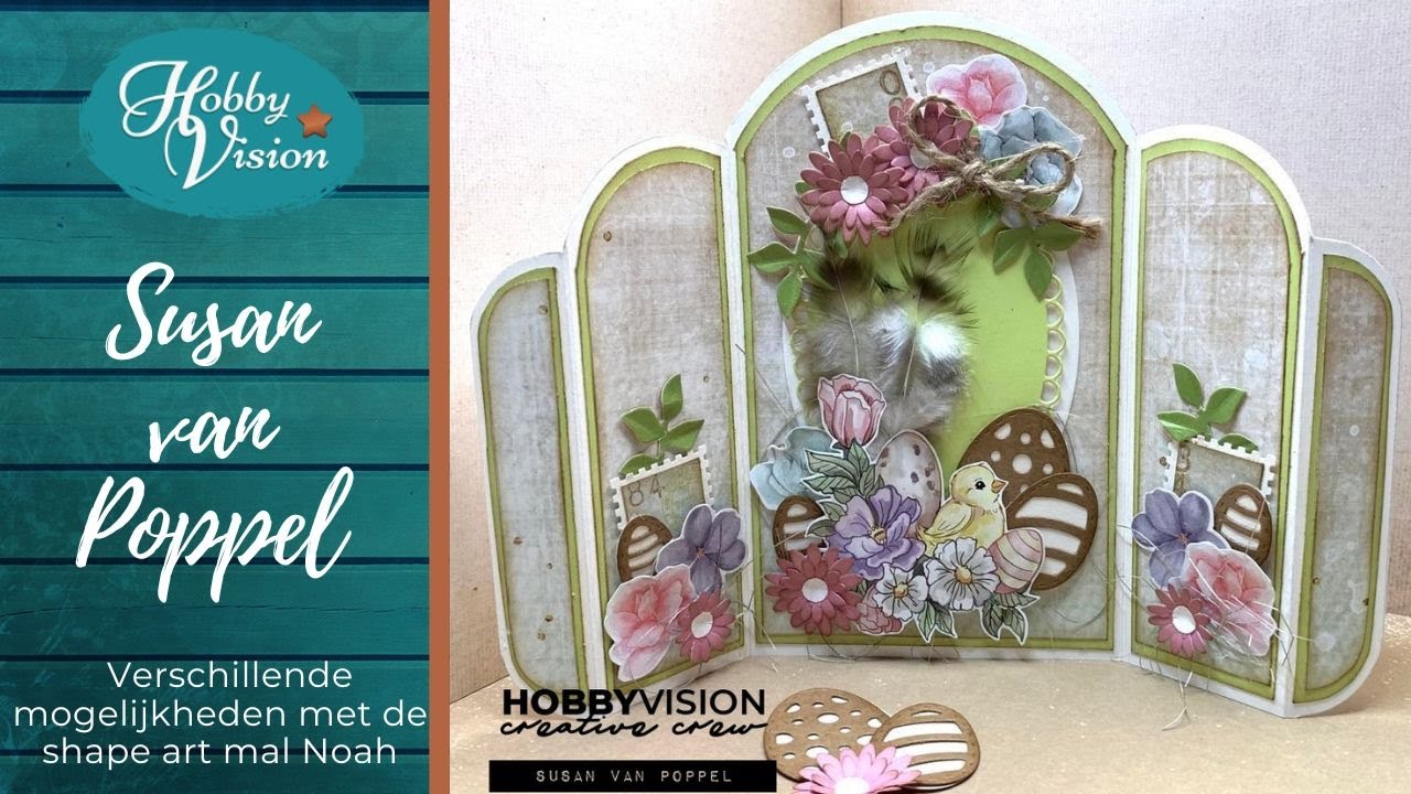 FBLive - DDBD Shape Art Noah door Susan deel 1 - 20 maart - YouTube