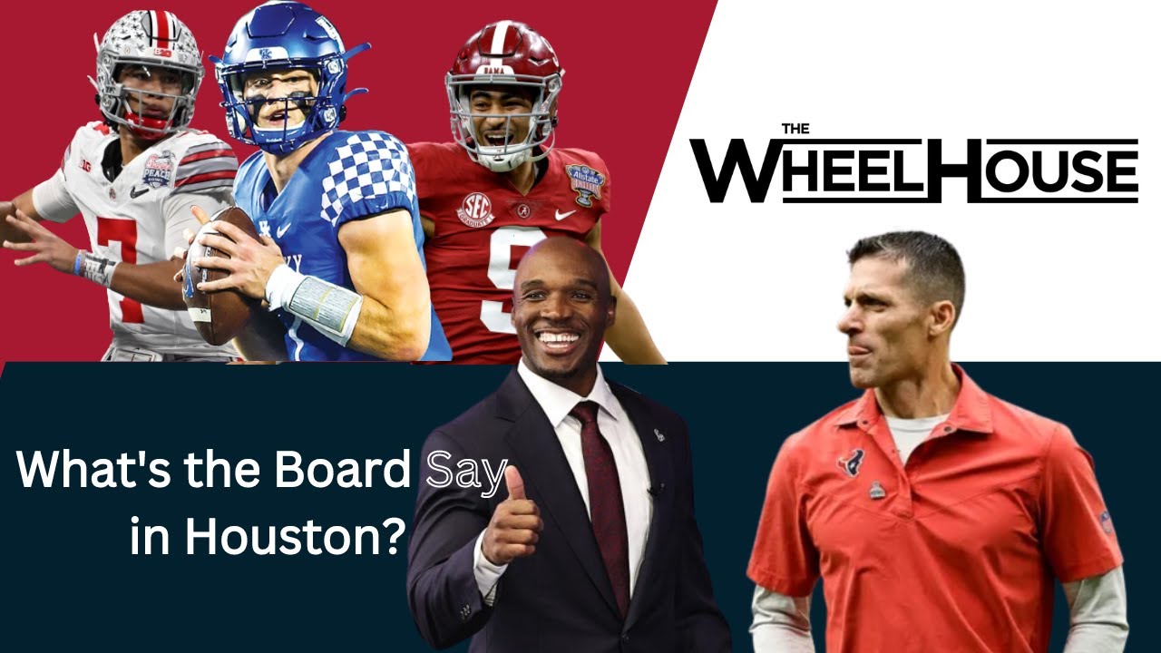 What Will the Houston Texans 2023 NFL DRAFT BOARD Look Like? - YouTube