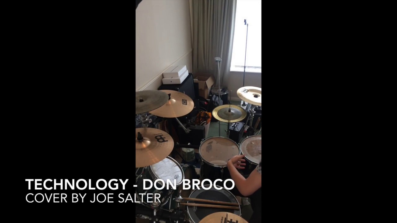 Don Broco - Technology Drum Cover - YouTube
