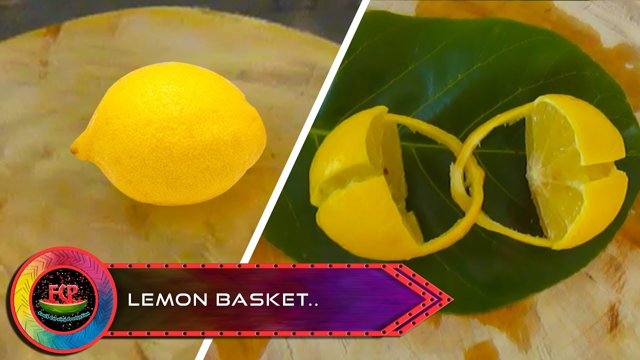 Lemon basket - YouTube