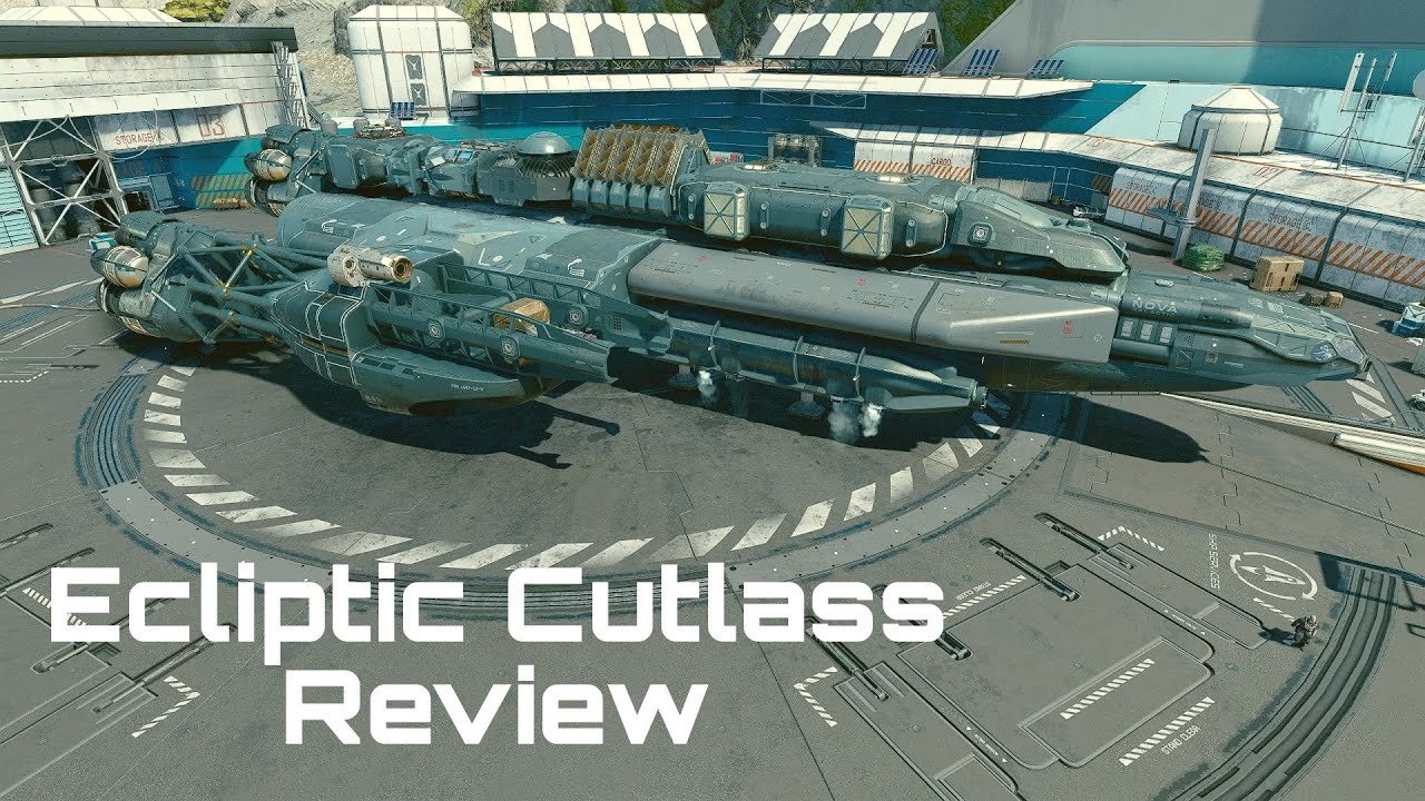 Starfield Ecliptic Cutlass Ship Review - YouTube
