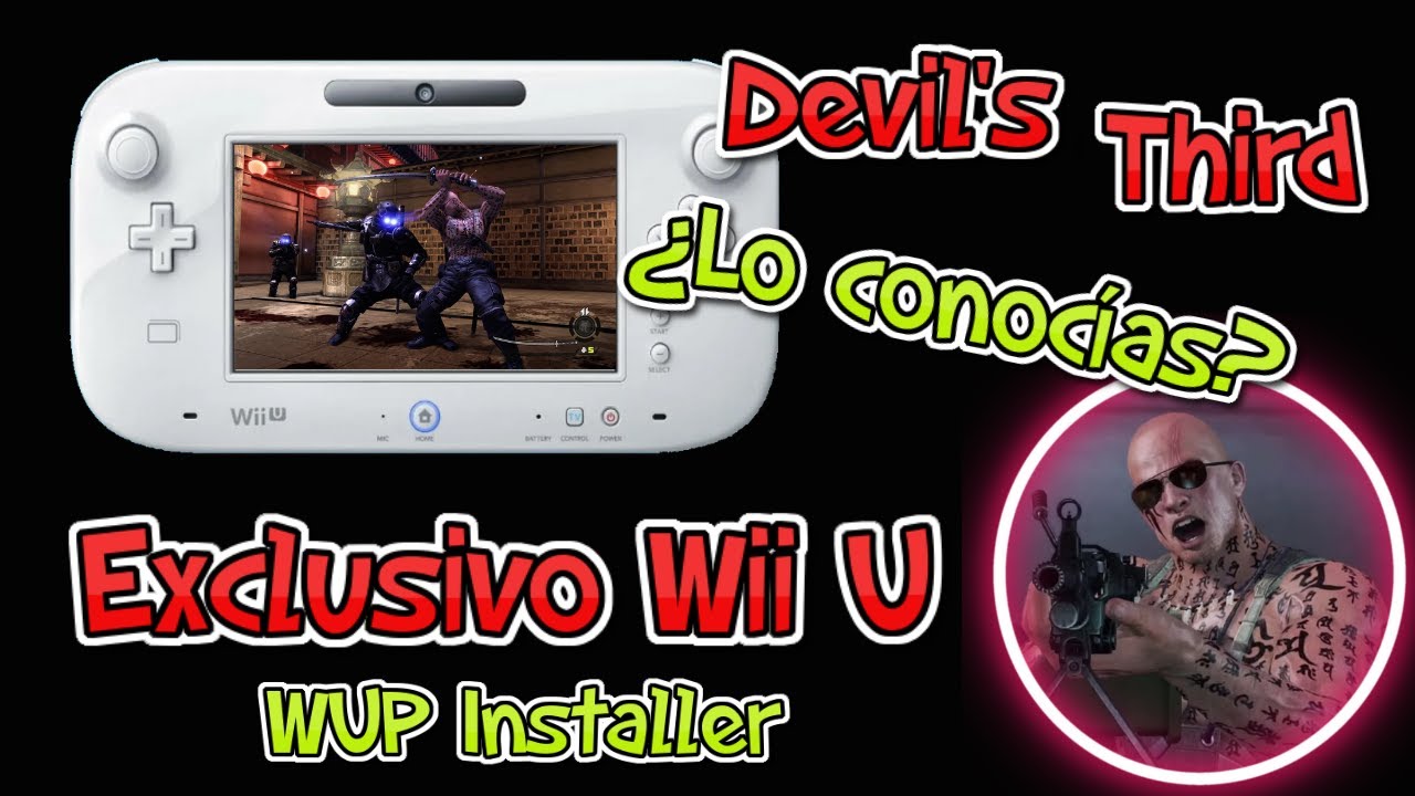 Devil's Third - Un juego exclusivo para para Wii U - Te lo dejo para WUP installer - YouTube