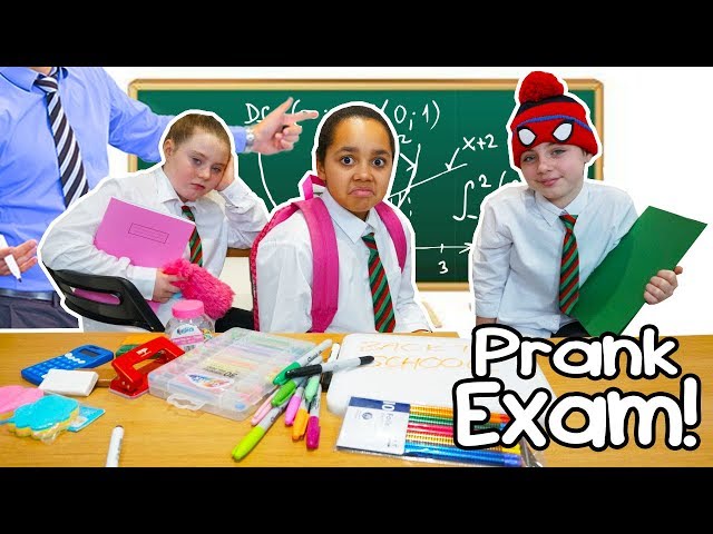 TIANA'S FIRST DAY OF SCHOOL PRANK ON HER TEACHER - Videos For Kids